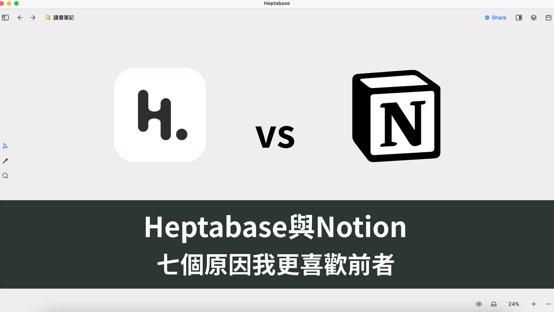 Heptabase vs Notion，七個原因我更喜歡Heptabase - 芝麻短影音｜專業短影音代操服務